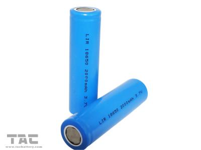 China Power Bank  3-5C 18650 Lithium Ion Cylindrical Batteries 3.7v  2200mAh for sale
