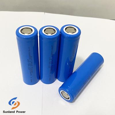 China Lithium Iron Phosphate Battery IFR18560 3.2V 1.5AH LiFePO4 Battery for sale