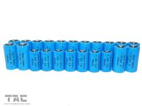 China Non-rechargeable 3.0V CR123A 1300mAh Li-Mn Battery for digital control machine for sale