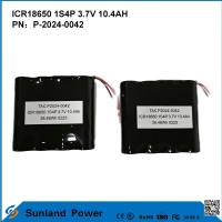 China ICR 18650 1S4P Battery For A Versatile, High-Capacity Lithium Battery Solution ，Meeting the long battery life requirements for multiple devices，Provide reliable energy for low-power medical devices. for sale