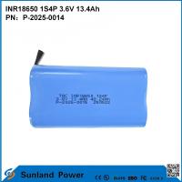 China INR18650 1S4P3.6V 13.4Ah Battery Perfect Combination Of High Capacity And High Voltage for sale