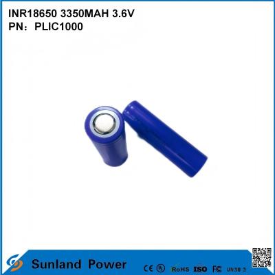China INR18650 3350MAH 3.6V BATTERY for sale