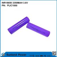 China INR18650 3350MAH 3.6V BATTERY  used in consumer electronics mobile energy-storage systems smart terminals power banks for sale