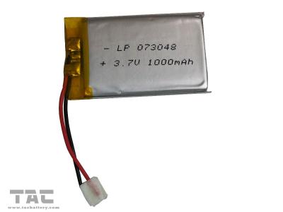 China Lipo Battery LP073048 3.7V 800mAh Polymer Lithium Ion For Electrial Production for sale