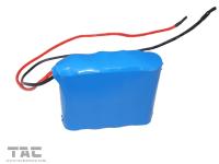 China Blue PVC 12V LiFePO4 Battery Pack LFR18650 1500MAH  For Solar Lantern for sale