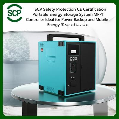 China SCP Safety Protection CE Certification Portable Energy Storage System MPPT Controller Type Ideal for Power Backup and Mobile Energy Solutions for sale