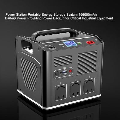 China Power Station Portable Energy Storage System 156000mAh Battery Power Providing Power Backup for Critical Industrial Equipment for sale