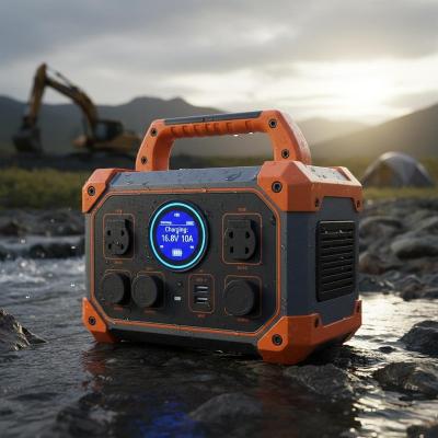 China IP65 Waterproof Portable Power Station with Pure Sine Wave Inverter and 288.6Wh Capacity for Outdoor and Emergency Use for sale