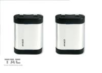 China 1400mAh Primary Lithium Li-Mn Battery 2CR5 6.0V with High Energy CE, RoHS certification for sale