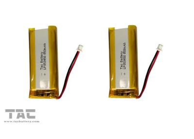China GSP053450 3.7V 850mAh Batteries Polymer Lithium Ion Batteries for GPS Tracker for sale