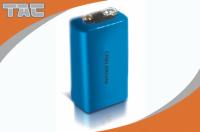 China High Open Circuit Voltage Primary Lithium Li-Mn Battery CR9V 600mAh for sale