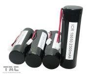 China Rechargeable Lithium ion Battery ICR18650 2300mAh With Wire for E-toy for sale