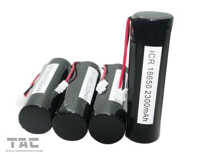 China Rechargeable Lithium ion Battery ICR18650 2300mAh With Wire for E-toy for sale