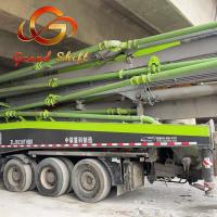 China Zoomlion ZLJ5530THBK 56m Boom Concrete Pump Truck with 180 m³/h Capacity and 13 MPa Pressure for sale