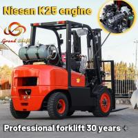 China Durable Diesel Engine Forklift with 3000kg Capacity and Japanese Engine for sale