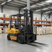 China Durable Diesel Engine Forklift with 3000kg Capacity and Japanese Engine for sale