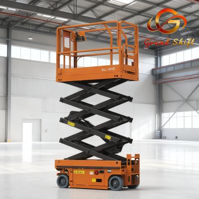 China SSL-06HD Aerial Work Platform Scissor Lift Electric Drive 230kg Payload 7.8m Working Height for sale