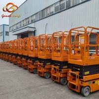 China SSL-05DC Aerial Work Platform Scissor Lift 240kg Payload 6.5m Working Height Electric Drive for sale