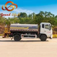 China DFAC 4x2  Sprinkler Truck 5-10m³ Capacity Self Priming Road Watering Truck for Construction for sale