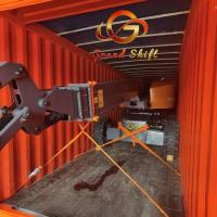 China STL-28J Telescopic Boom Lift Aerial Work Platform 300/460KG Standard Load Four-Wheel Drive for sale
