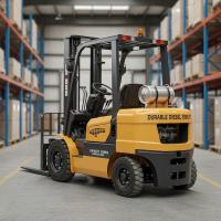 China Durable Diesel Engine Forklift with 3000kg Capacity and Japanese Engine for sale