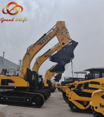 China TZ550 55ton High-Efficiency Hydraulic Crawler Excavator for Landscaping with 135Kw Power and 0.93m³ Bucket for sale