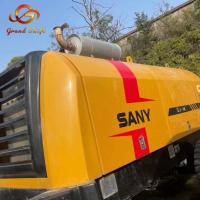 China Used 2023 Sany HBT5013C-5 Trailer-Mounted Concrete Pump with Intelligent Fault Diagnosis for sale