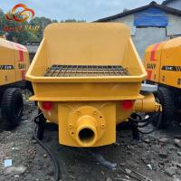 China Used 2023 Sany HBT5013C-5 Trailer-Mounted Concrete Pump with Intelligent Fault Diagnosis for sale