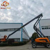 China SAL-18J Articulating Boom Lift Platform 250 KG Standard Load Hydraulic Self Leveling System for sale