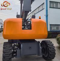 China SAL-18J Articulating Boom Lift Platform 250 KG Standard Load Hydraulic Self Leveling System for sale