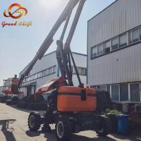 China SAL-18J Articulating Boom Lift Platform 250 KG Standard Load Hydraulic Self Leveling System for sale