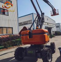 China SAL-18J Articulating Boom Lift Platform 250 KG Standard Load Hydraulic Self Leveling System for sale