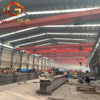 China 32/5t Dual Hoist Single Girder Overhead Bridge Crane A5 Working Class for Industrial Workshops for sale