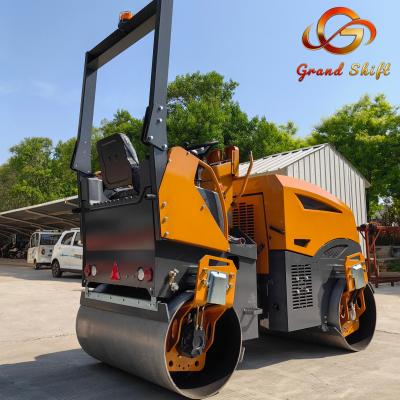 China Articulated Double Drum Vibratory Roller 40kn Excitation Force 1200mm Steel Wheel Width for Narrow Construction Areas for sale