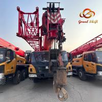 China Used truck crane SANY STC550T5 Advanced Intelligent Safety Systems & Ergonomic Cab for 55-Ton Lifting for sale