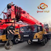China Used SANY STC500E5: 50 Ton Mobile Crane with Low Working Hours Ready for Global Shipping for sale