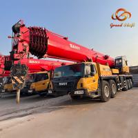 China Used SANY STC1100T Truck Crane for Sale 110 Ton Heavy Lifting Powerhouse 66m Main Boom & 5-Axle G-Class Chassis Price for sale