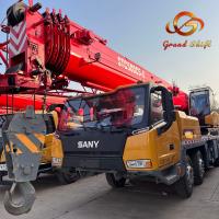 China Used 2025 SANY STC500C5-8 Truck Crane 50 Ton Mobile Crane for Sale Low Hours Near-New Crane for sale