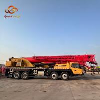 China Used 2021 SANY STC800ET5 Truck Crane 80 Ton 5-Axle Mobile Crane High Stability for sale