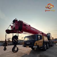 China Used 2021 SANY STC800ET5 Truck Crane 80 Ton 5-Axle Mobile Crane High Stability for sale