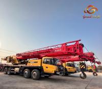China Used 2021 SANY STC800ET5 Truck Crane 80 Ton 5-Axle Mobile Crane High Stability for sale