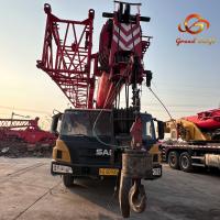 China Used 2021 SANY STC800ET5 Truck Crane 80 Ton 5-Axle Mobile Crane High Stability for sale