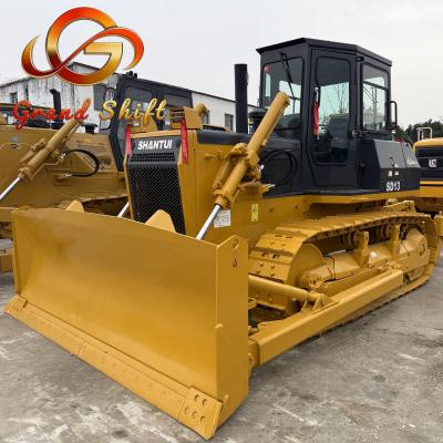 China Shantui SD13 Crawler Bulldozer with Weichai Engine, 132 hp Power, and ROPS/FOPS Certified Cabin for sale