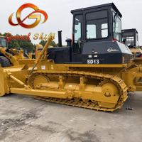 China Shantui SD13 Crawler Bulldozer with Weichai Engine, 132 hp Power, and ROPS/FOPS Certified Cabin for sale