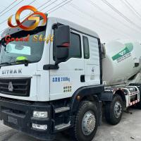 China Sitrak Mixer Truck 10-12m³ Cement Concrete Mixer Sinotruk G5 350 Engine 350 HP Mixer Truck for sale