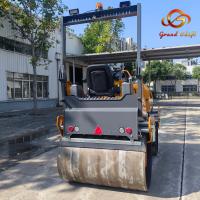 China 33.6KW Power Output Road Roller Vertical Vibration Continuous Operational Stability Double Drum Compactor for sale