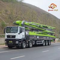 China Used Zoomlion ZLK24X42 56m Boom Concrete Pump Truck Conveying Capacity for sale