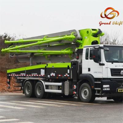 China Used Zoomlion ZLK24X42 56m Boom Concrete Pump Truck Conveying Capacity for sale