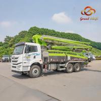 China Used Zoomlion ZLJ5290THB Boom Concrete Pump Truck Easy Operation for sale