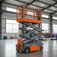 China SSL-06HD Aerial Work Platform Scissor Lift Electric Drive 230kg Payload 7.8m Working Height for sale